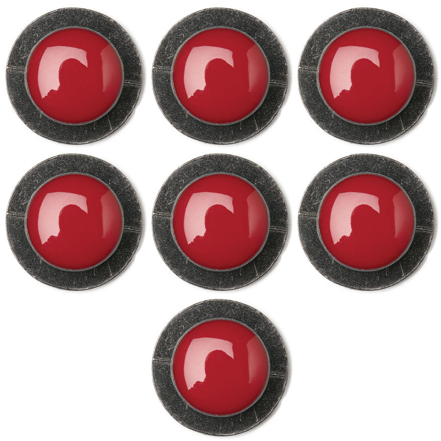 Removable And Interchangeable Buttons Brigade – Calypso Orange | T&C ...